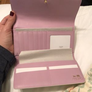 Coach | Bags | Coach Multicolor Wallet With Matching Checkbook | Poshmark